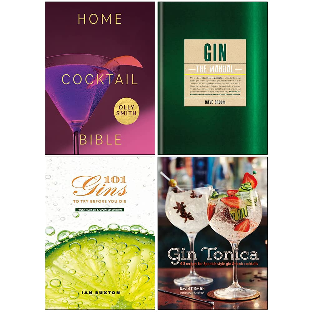 Home Cocktail Bible, Gin The Manual, 101 Gins To Try Before You Die ...
