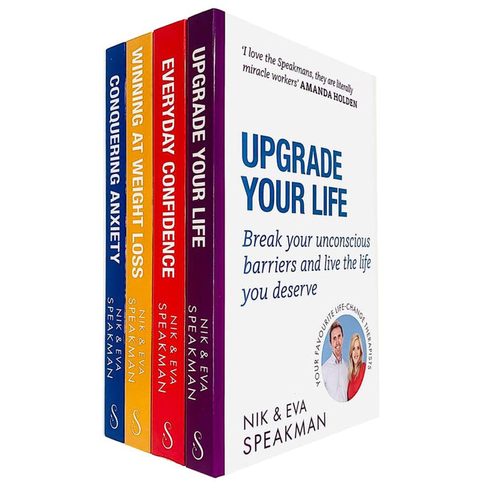 Nik & Eva Speakman 4 Books Collection Set (Conquering Anxiety, Winning ...