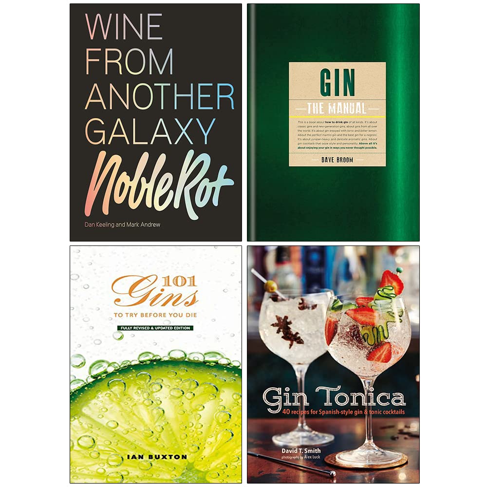 The Noble Rot Book, Gin The Manual, 101 Gins To Try Before You Die, Gin ...