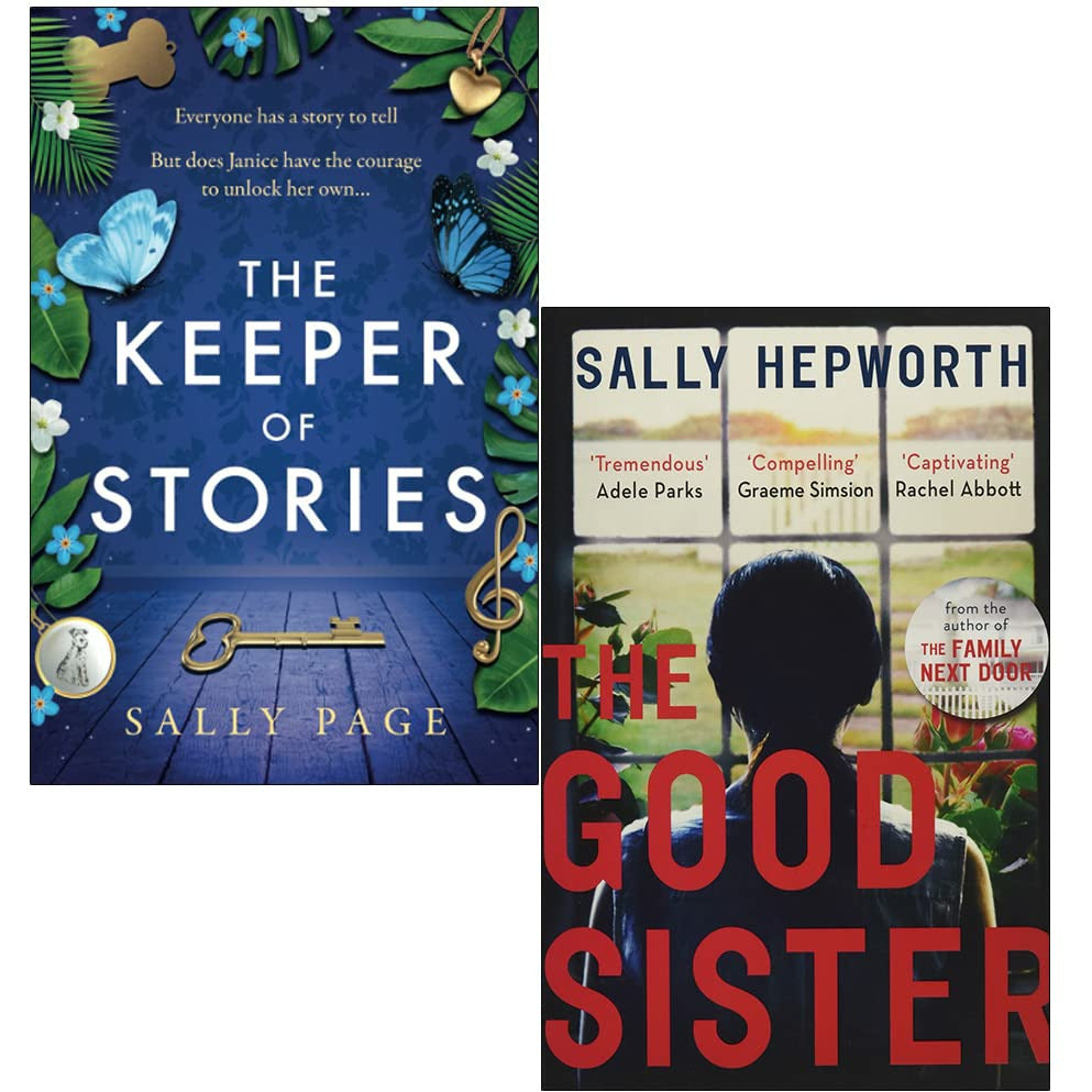 The Keeper of Stories By Sally Page & The Good Sister By Sally Hepwort ...