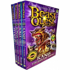 Beast Quest Series 16 Beast The Siege of Gwildor Collection 4 Books ...