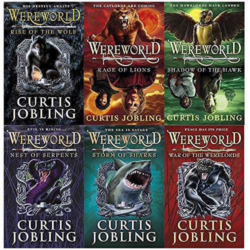 Wereworld Level 1 to 6 Curtis Jobling Collection 6 Books Set(Rise,Rage ...