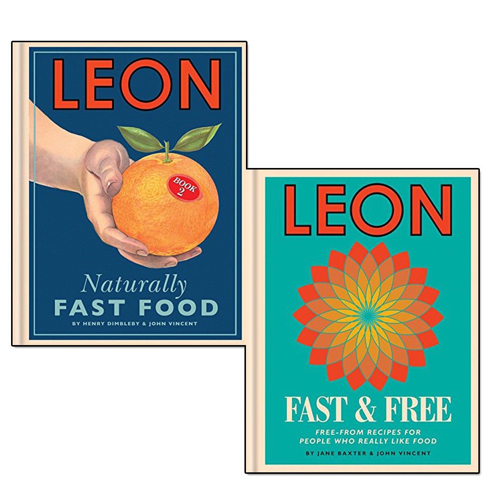 Leon Naturally Fast Food and Leon Fast & Free 2 Books Collection Set ...