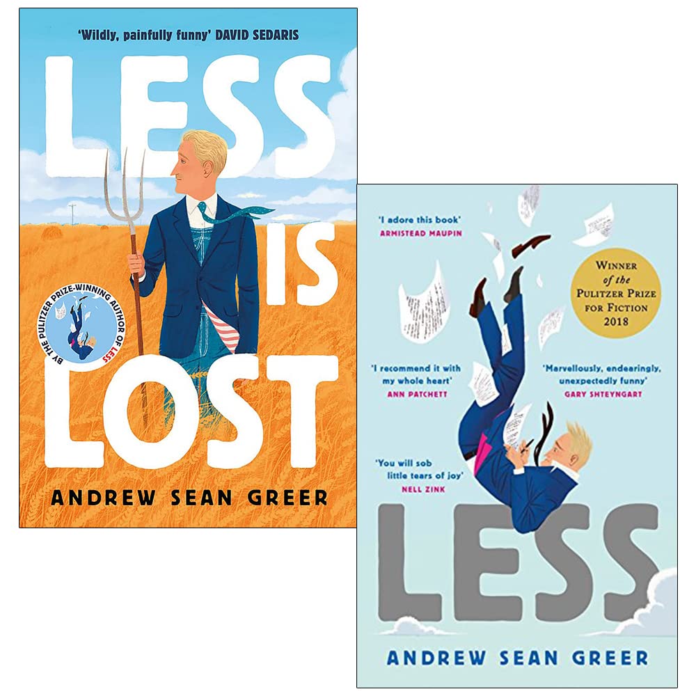 Andrew Sean Greer Arthur Less Series 2 Books Collection Set (Less is ...