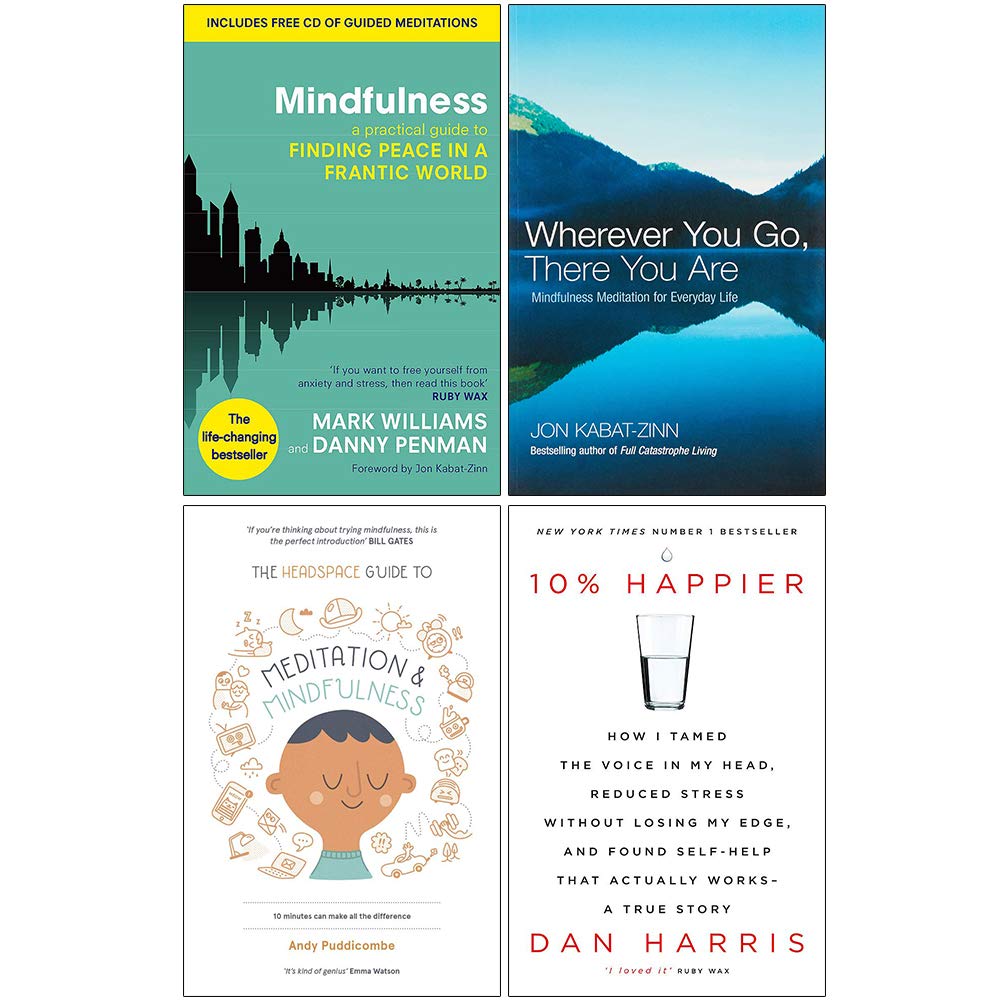 Mindfulness, Wherever You, The Headspace, 10% Happier 4 Books ...