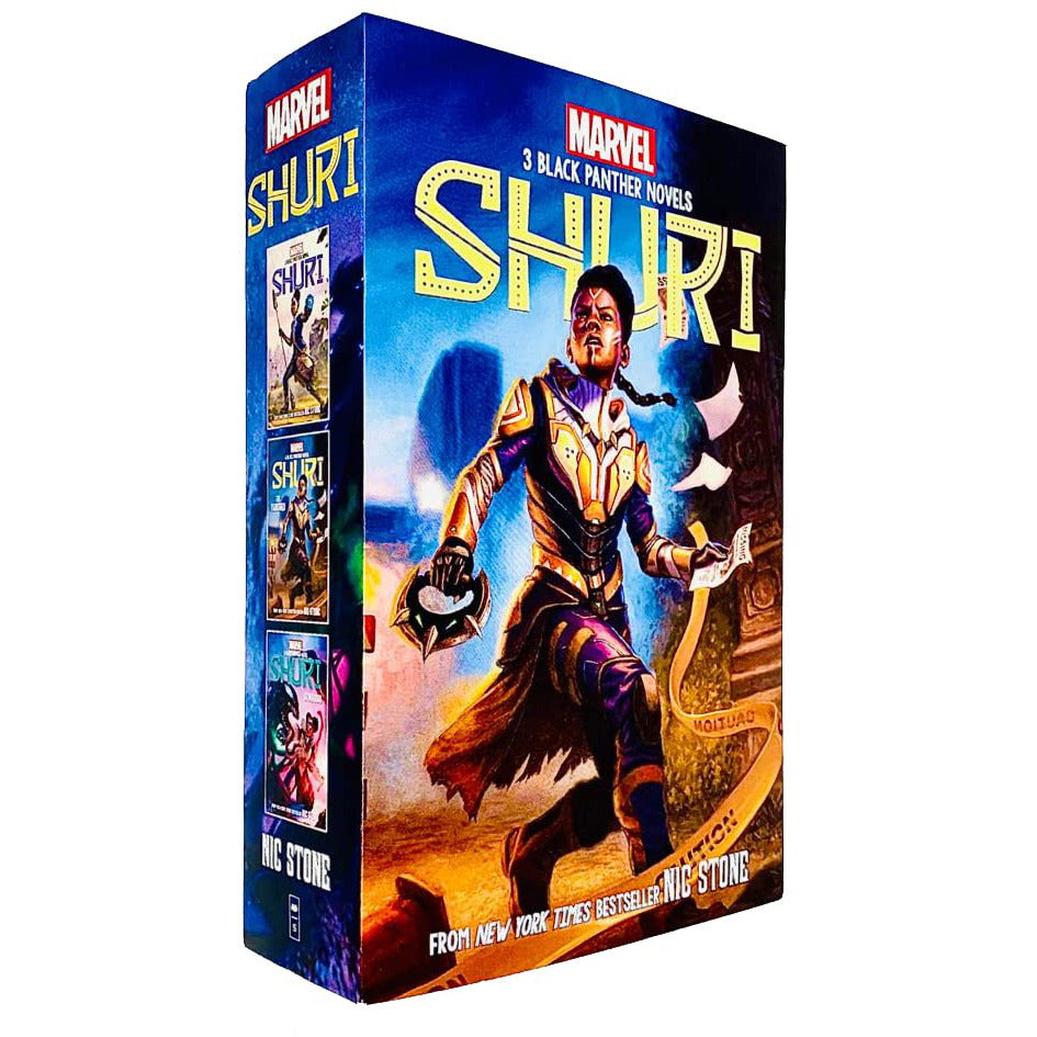 Marvel Black Panther Shuri Series 3 Books Collection Set by Nic Stone ...