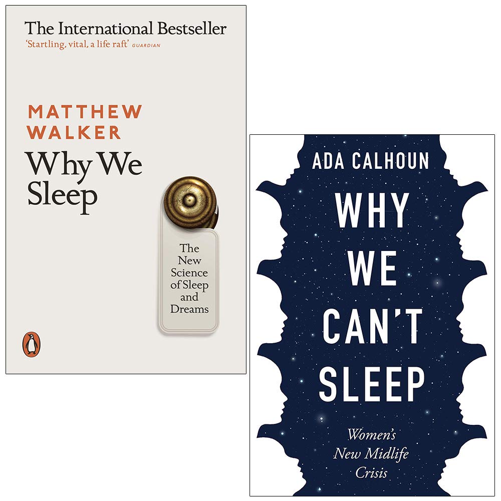 Why We Sleep Why We Can't Sleep 2 Book Set Paperback Non Fiction — The ...