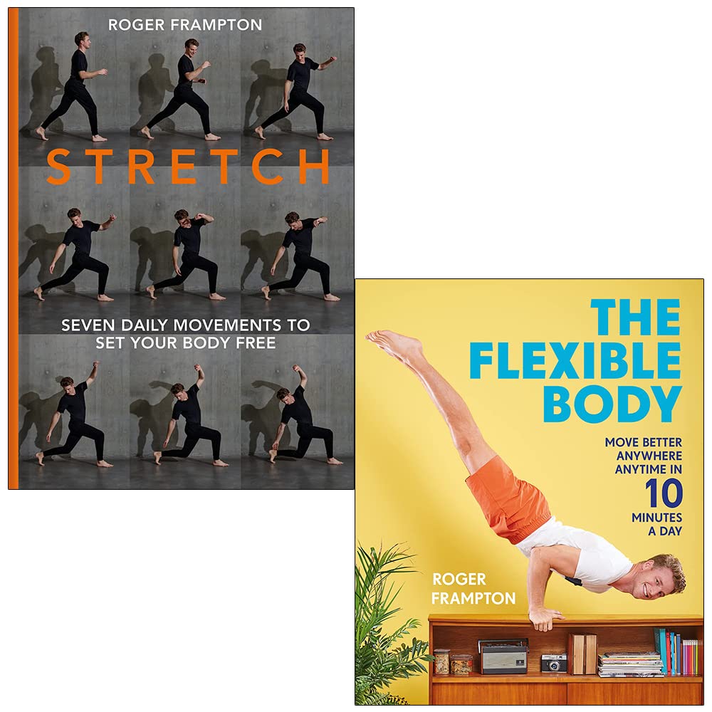 Roger Frampton Collection 2 Books Set (Stretch 7 Daily Movements To Set ...