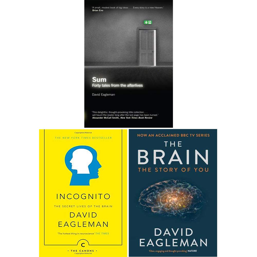 David Eagleman Collection 3 Books Bundle Set (Sum: Tales from the ...
