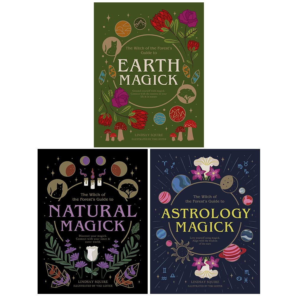 Lindsay Squire Witch of the Forest Collection 3 Books Set (Earth Magick ...