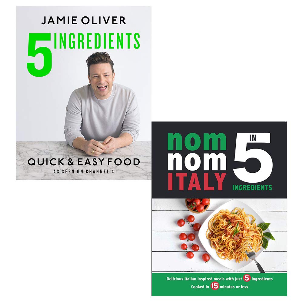 Jamie Quick and Easy [Hardcover], Nom Nom Italy In 5 Ingredients 2 ...