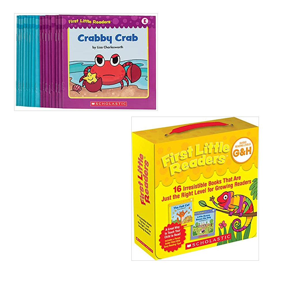First Little Readers 16 Book Set Guided Reading Levels E and F — The ...