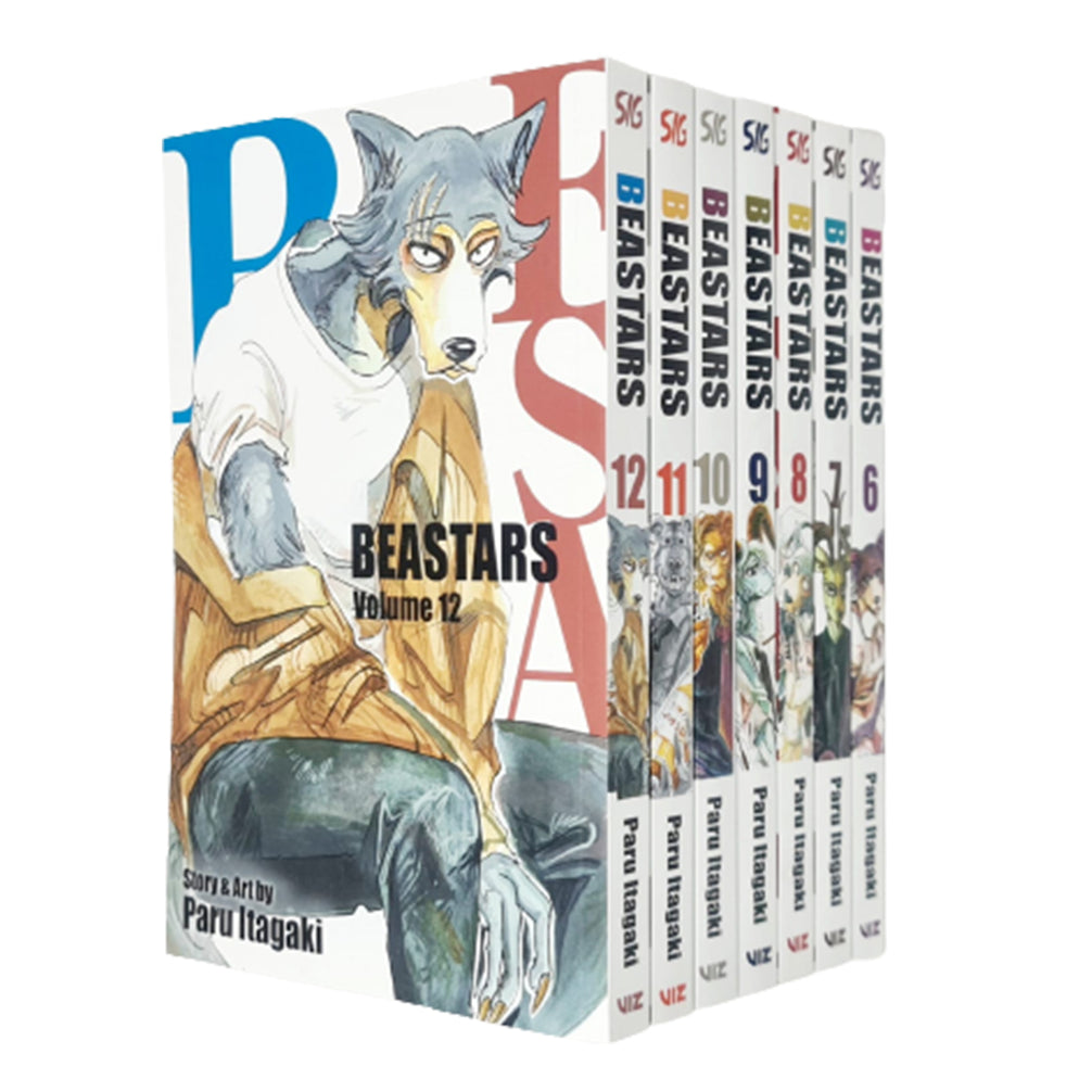 Beastars Series Vol 6-12 by Paru Itagaki 7 Books Collection Set