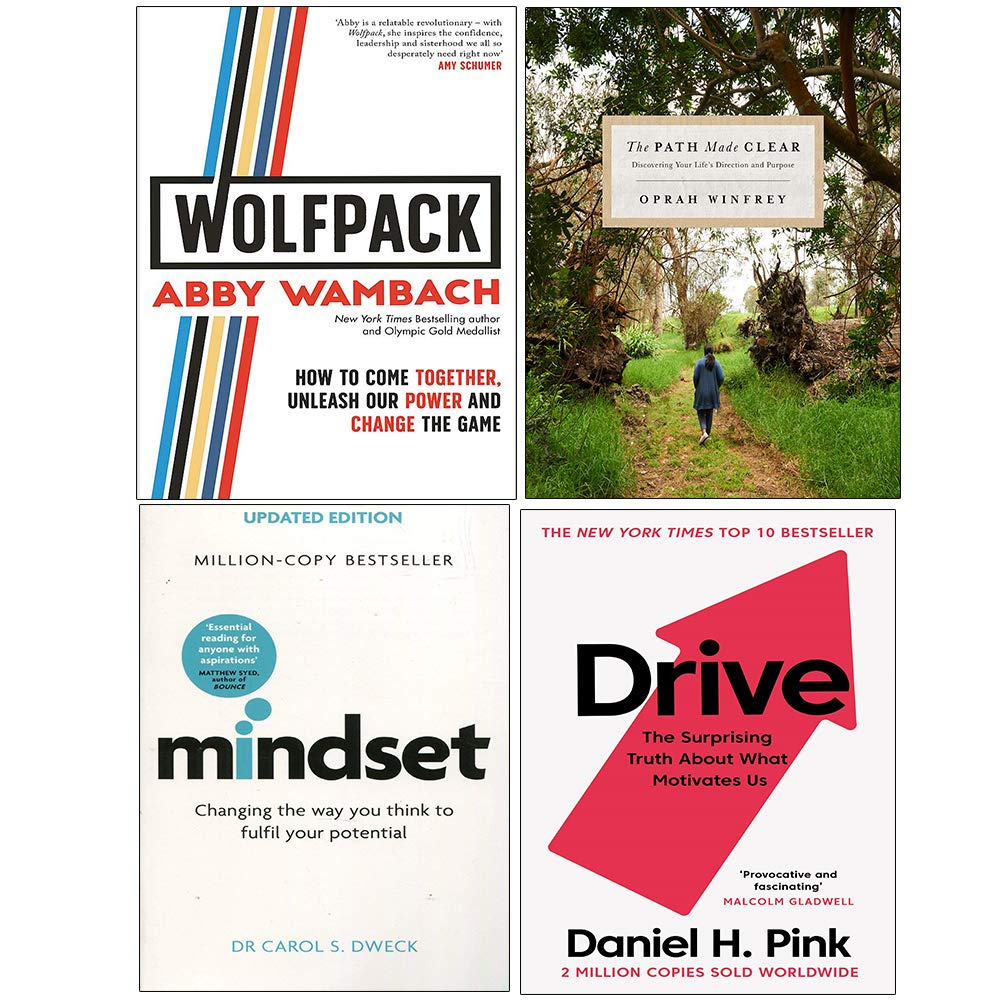 Wolfpack, Path Made Clear, Mindset, Drive Daniel Pink 4 Books ...