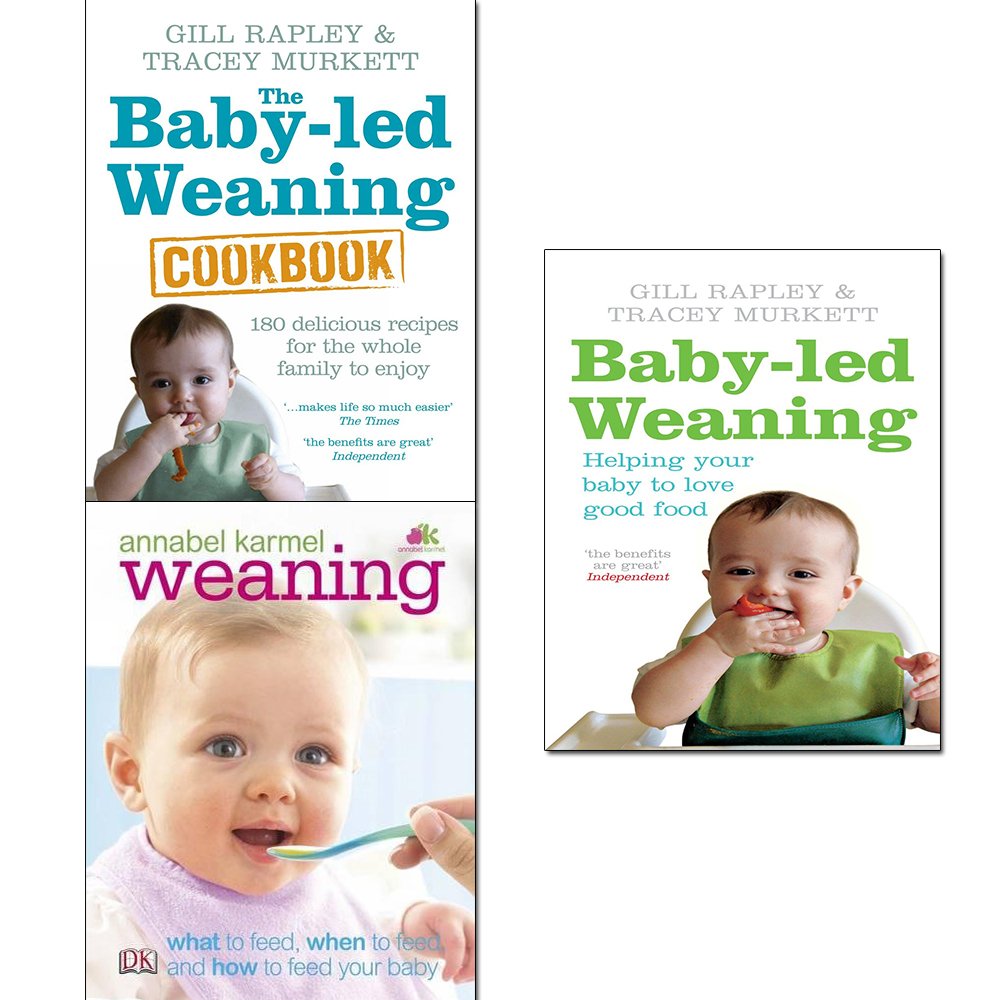 Weaning [hardcover], Baby-led Weaning, Cookbook [hardcover] 3 books ...