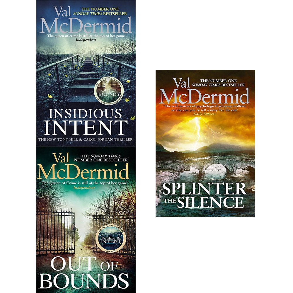 Tony hill and carol jordan collection 3 books set by val mcdermid — The ...