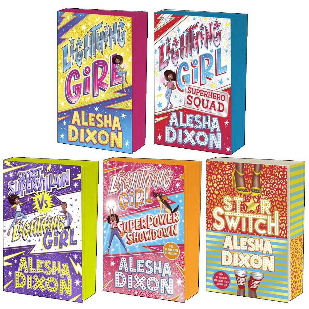 Lightning Girl Series 5 Books Collection Set By Alesha Dixon ( Secret ...