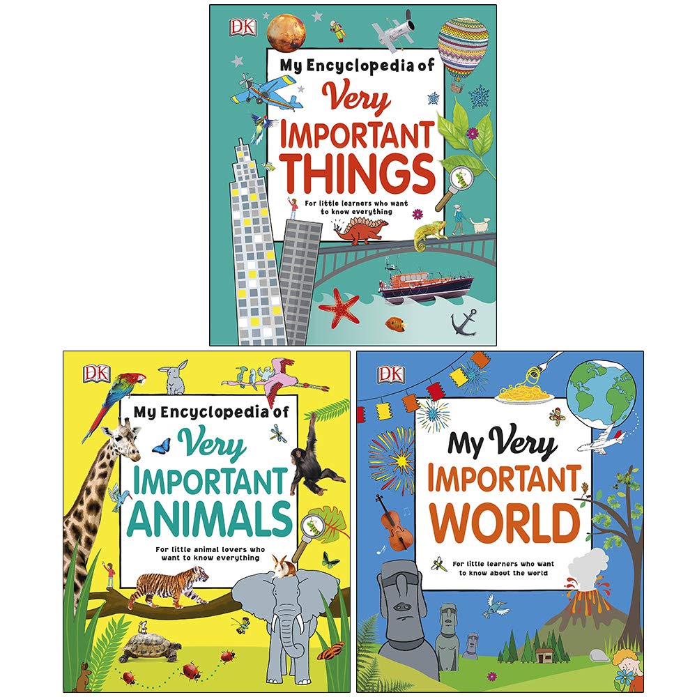 DK My Very Important Encyclopedias Series 3 Books Collection Set by DK ...