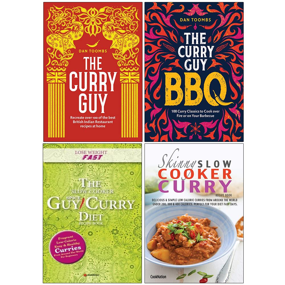 The Curry Guy [Hardcover], Curry Guy BBQ [Hardcover], The Slow Cooker ...