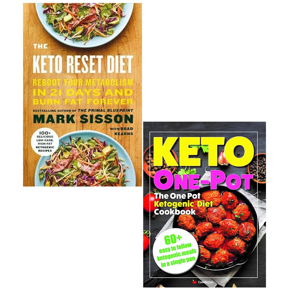 Keto reset diet and keto one pot diet collection 2 books set | The Book ...