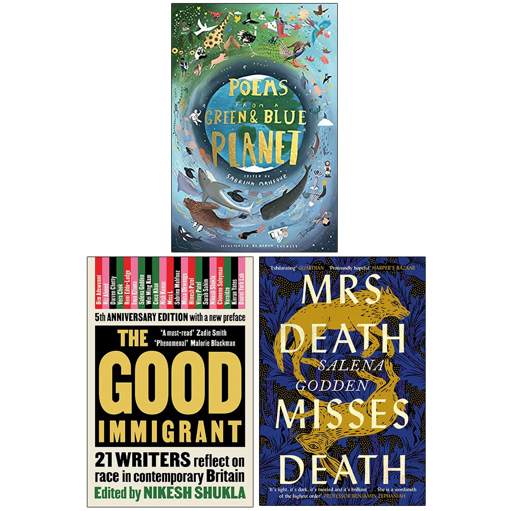 Poems from a Green and Blue Planet, The Good Immigrant, Mrs Death ...