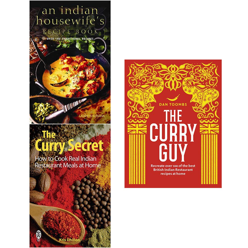Indian Housewifes Recipe Book, Curry Secret, Curry Guy [Hardcover] 3 ...
