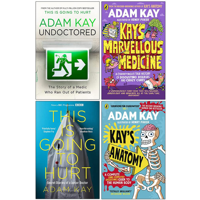Adam Kay Collection 4 Books Set (Undoctored, Kay's Marvellous) | The ...