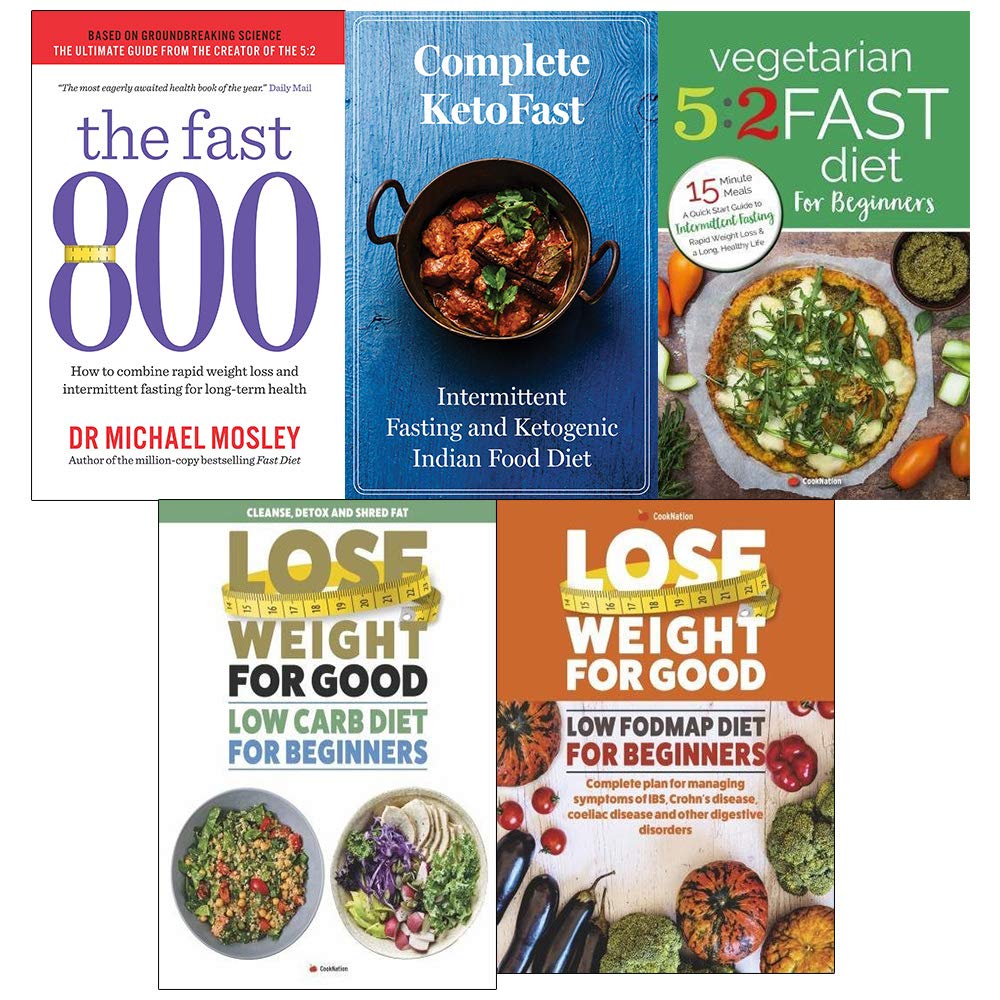 The Fast 800 Ketofast 5 Book Set Michael Mosley Diet Books — The Book ...