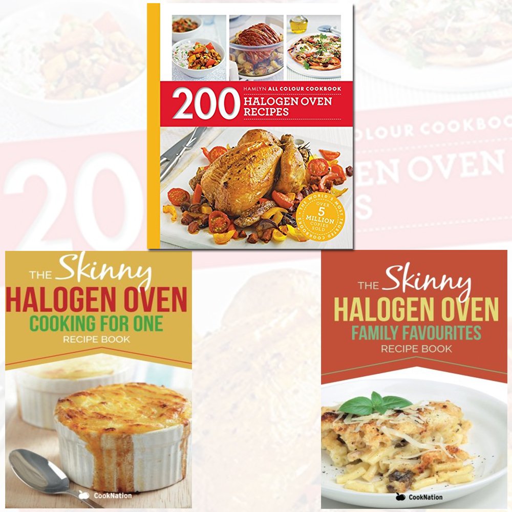 200 Halogen Oven Recipes Skinny Halogen Oven 3 Book Set Hamlyn — The ...