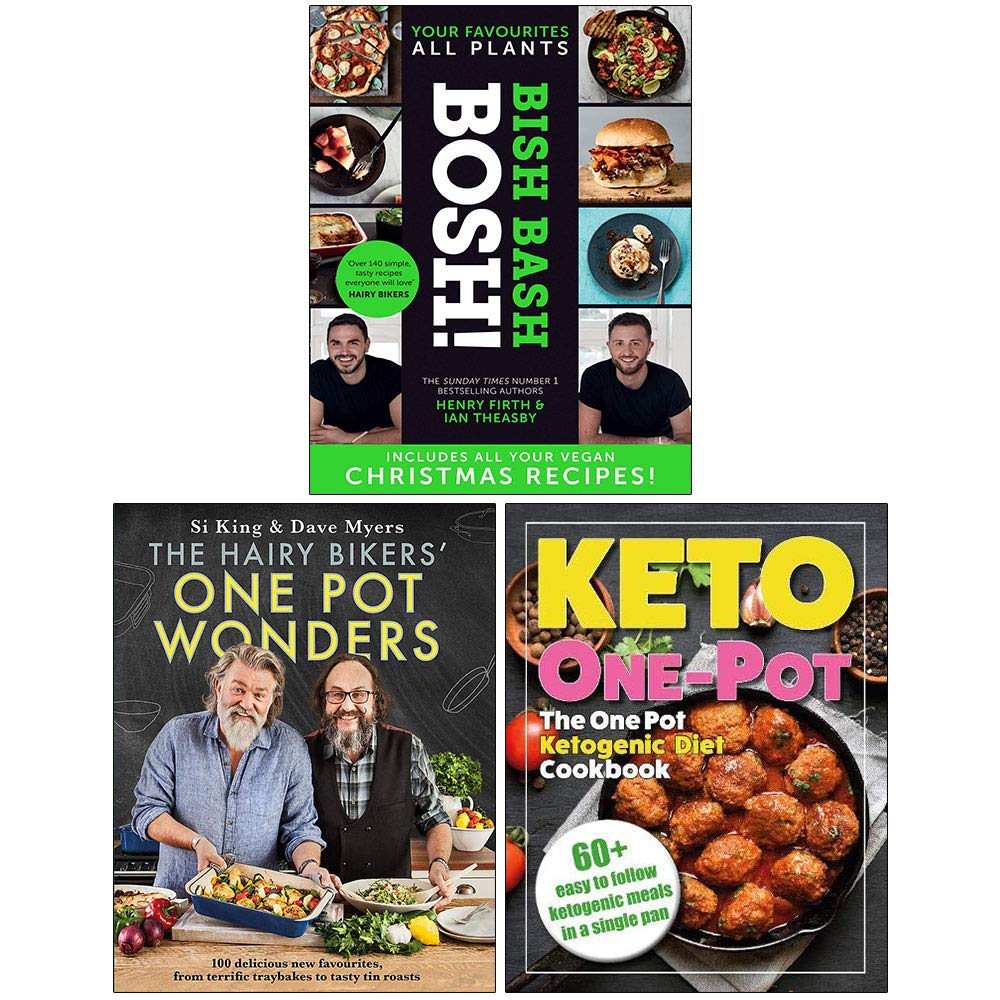 BISH BASH BOSH [Hardcover], The Hairy Bikers One Pot Wonders [Hardcover ...