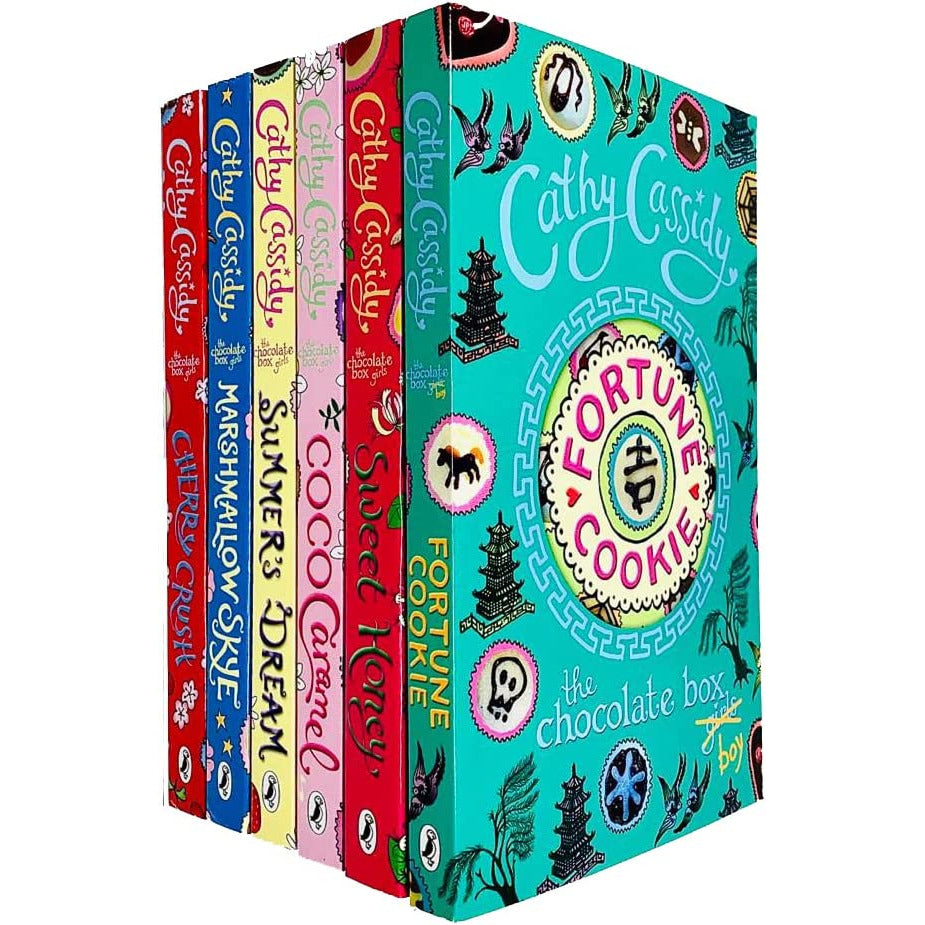 Cathy Cassidy The Chocolate Box Girls 6 Books Collection Set (Fortune ...