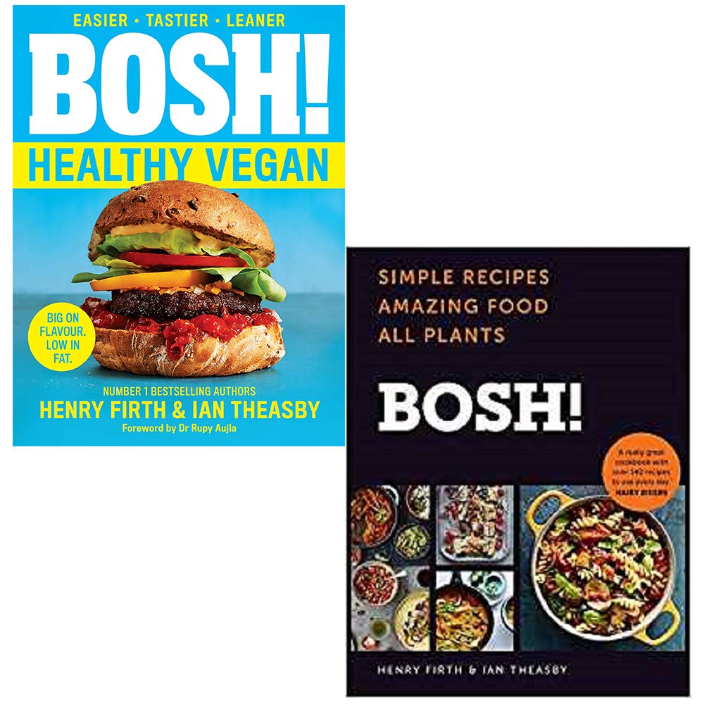 BOSH Healthy Vegan BOSH Simple Recipes 2 Book Set By BOSH — The Book Bundle