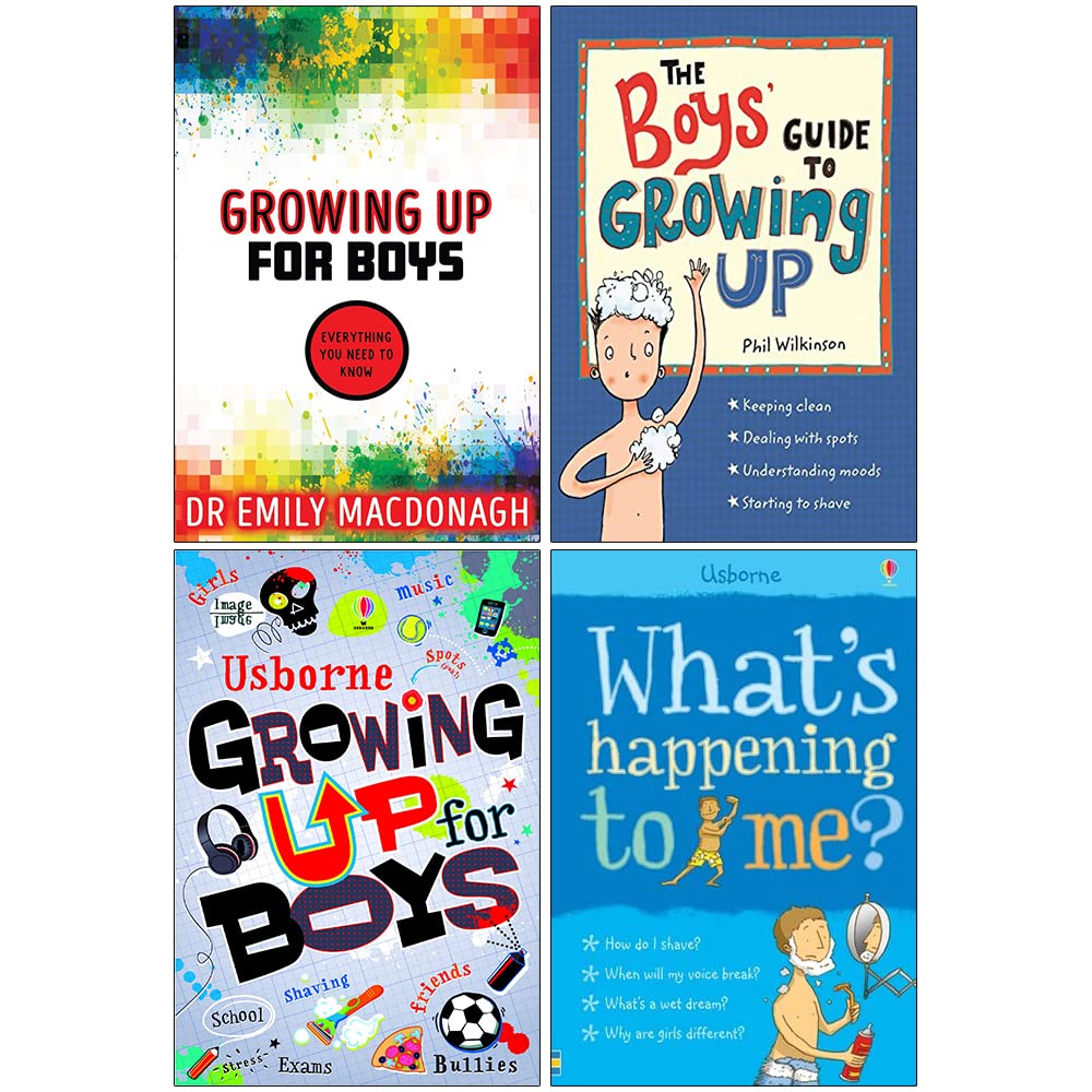 Growing Up for Boys, The Boys Guide to Growing Up, Usborne Growing Up ...