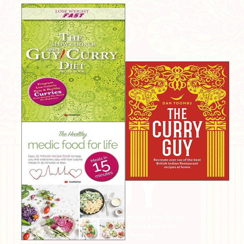 Curry guy[hardcover], slow cooker spice-guy curry diet, healthy medic ...