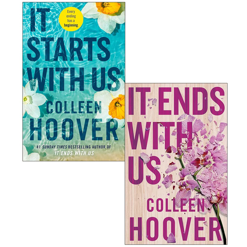 Colleen Hoover Collection 2 Books Set (It Starts with Us & It Ends Wit ...