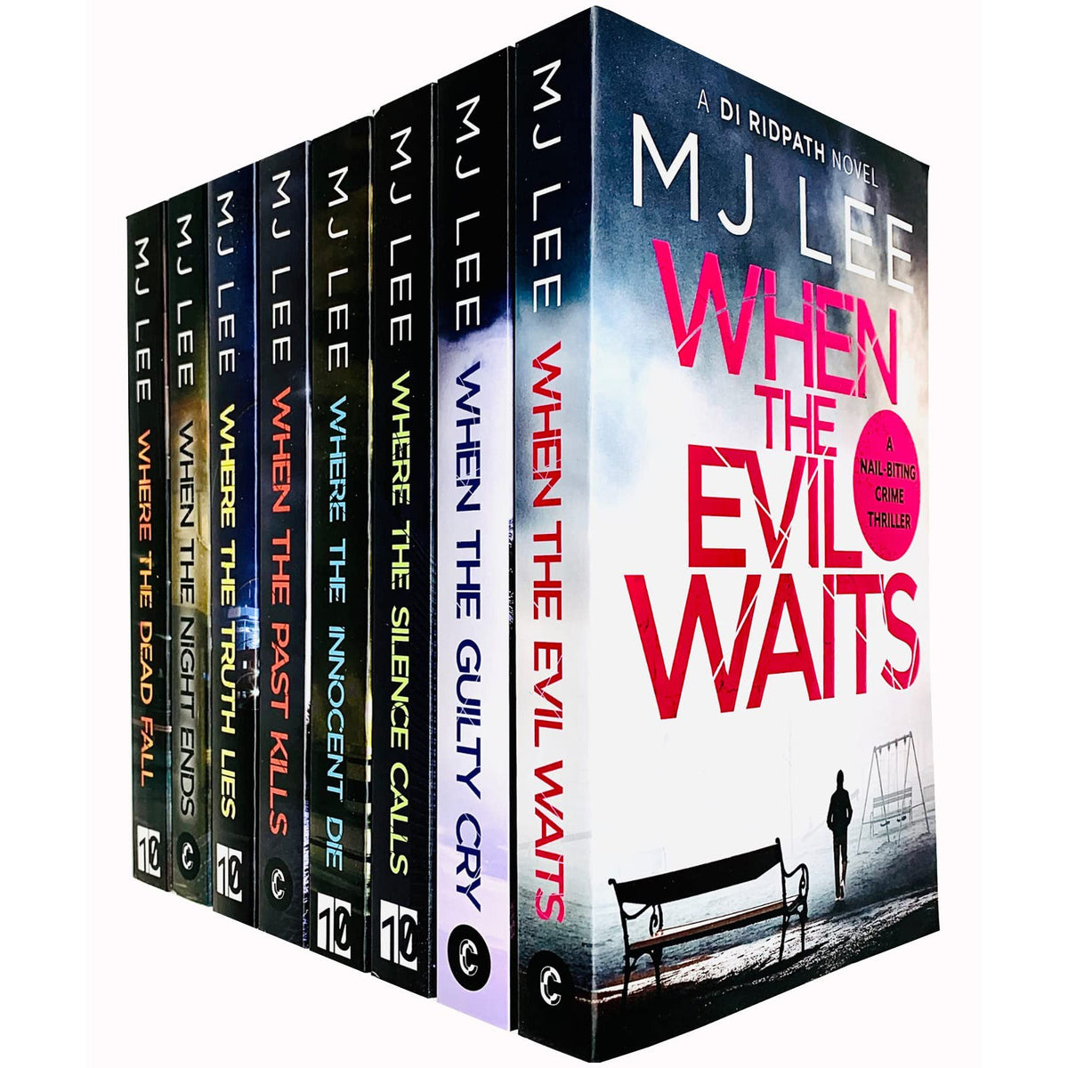 M J Lee DI Ridpath Series Collection 8 Books Set (When the Guilty Cry) | The Book Bundle