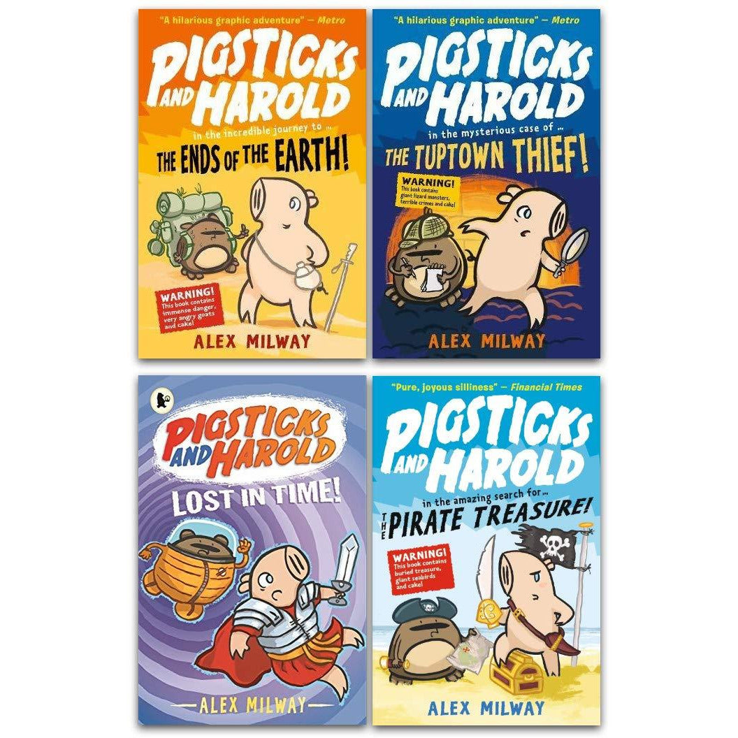 Pigsticks And Harold 4 Book Set Alex Milway Paperback Edition — The ...