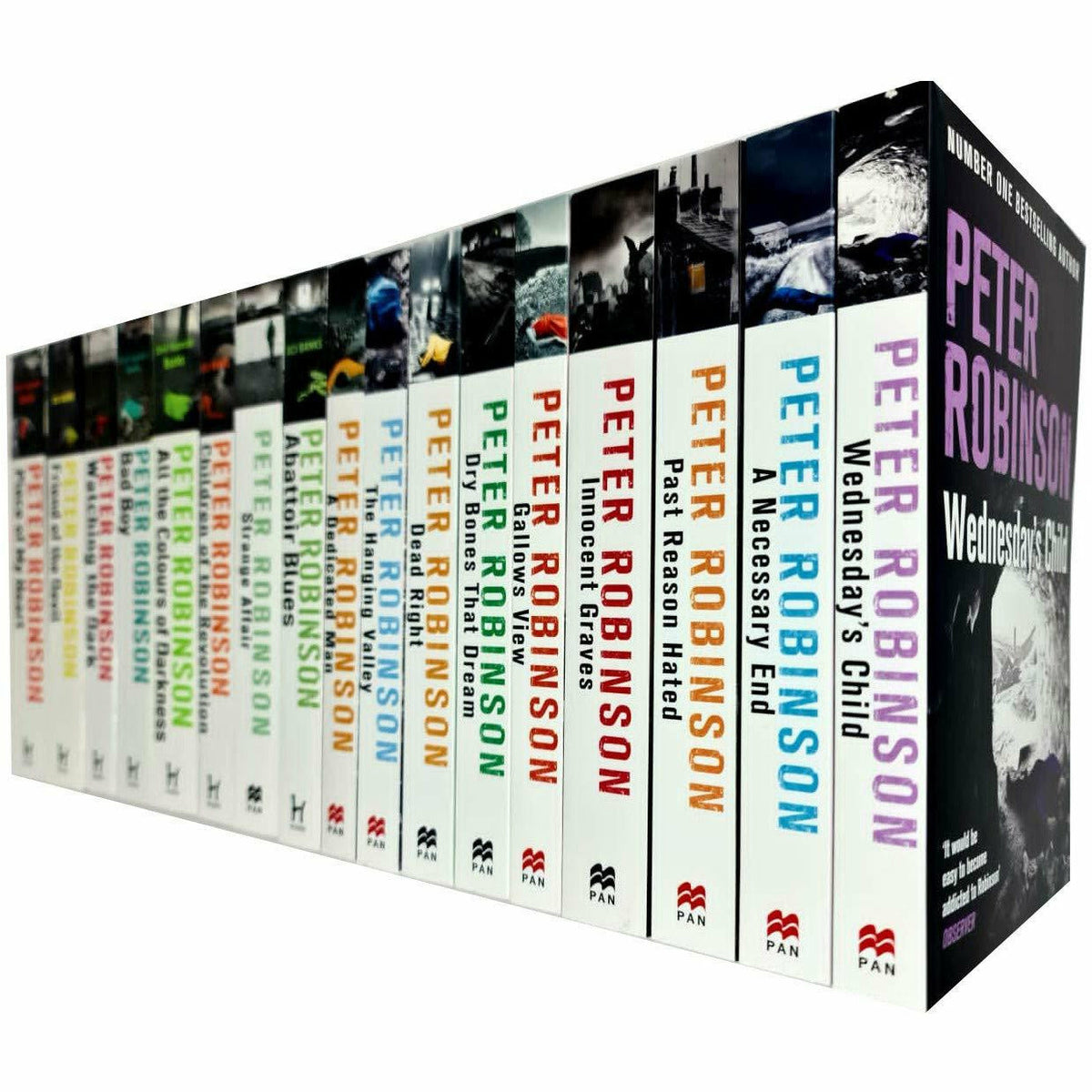 Inspector Alan Banks Series 18 Books Collection Set By Peter Robinson ...