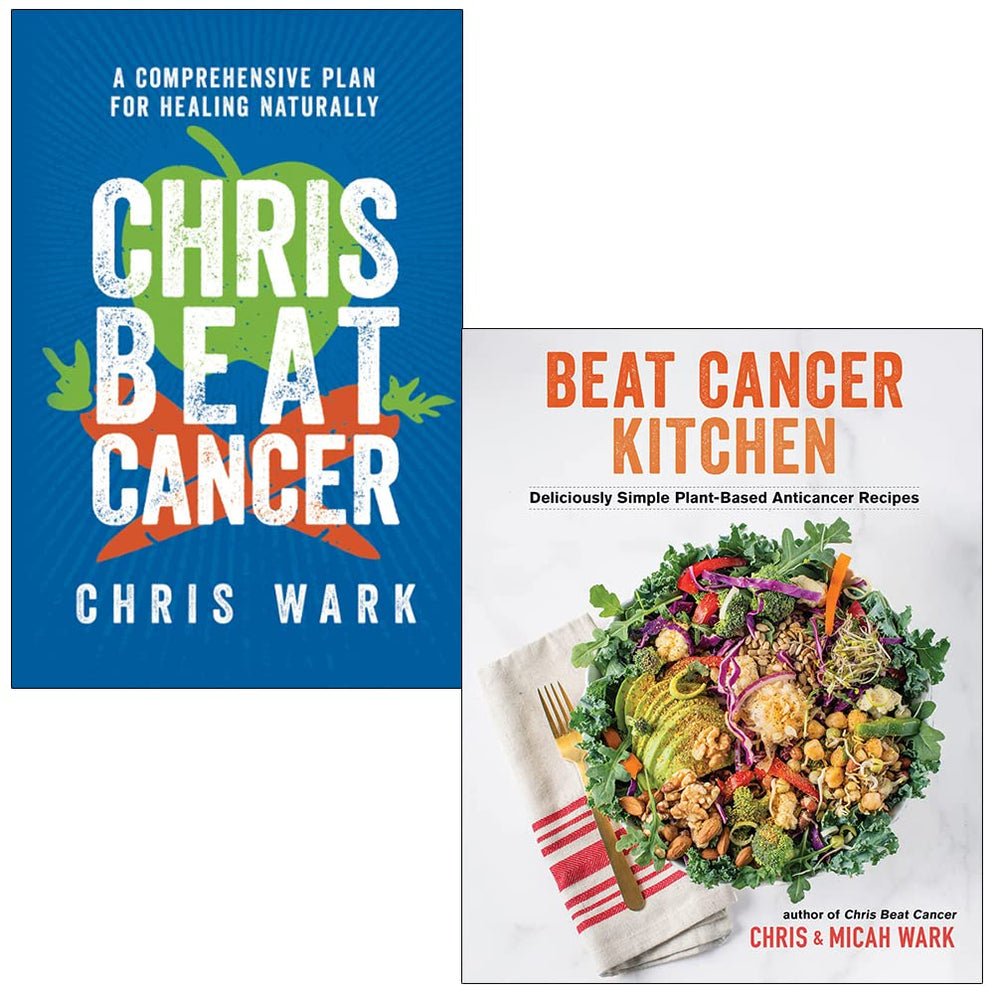 Chris Wark Collection 2 Books Set (Chris Beat Cancer, Beat Cancer ...