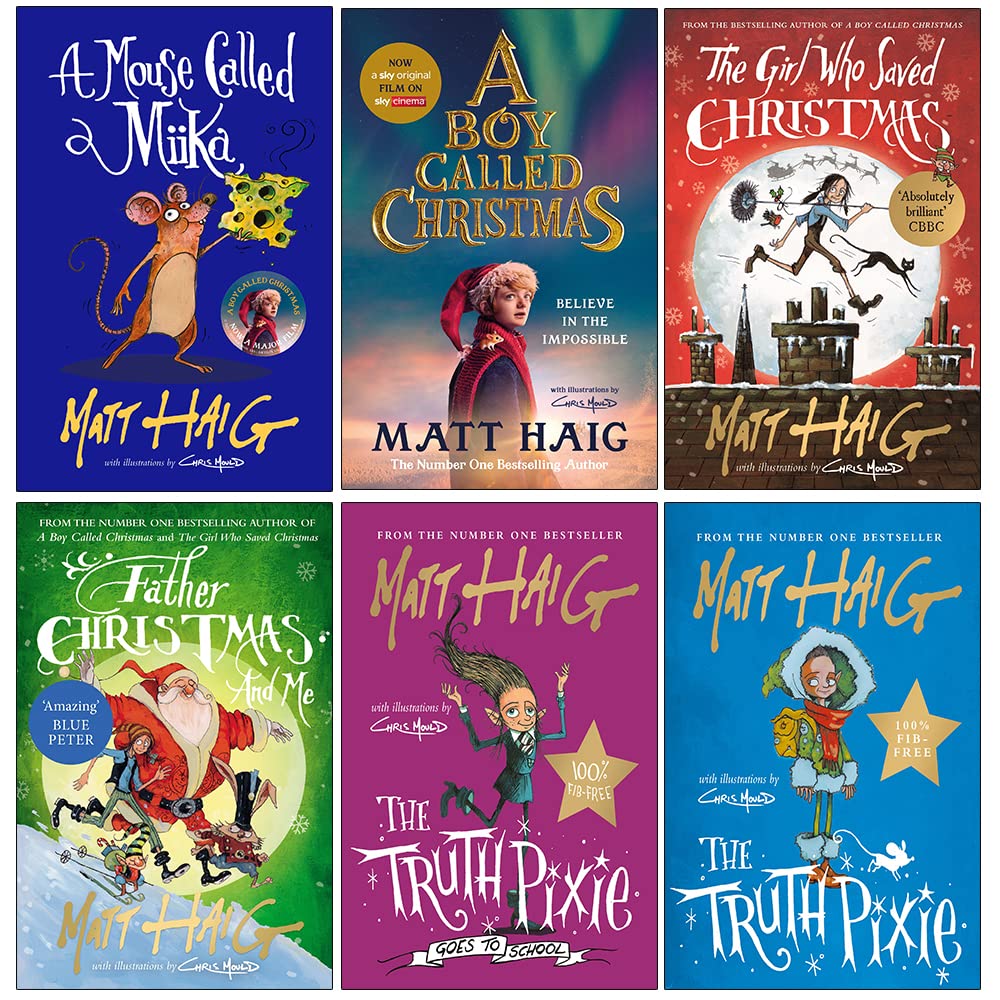 Matt Haig Collection 6 Books Set (A Mouse Called Miika, A Boy Called C