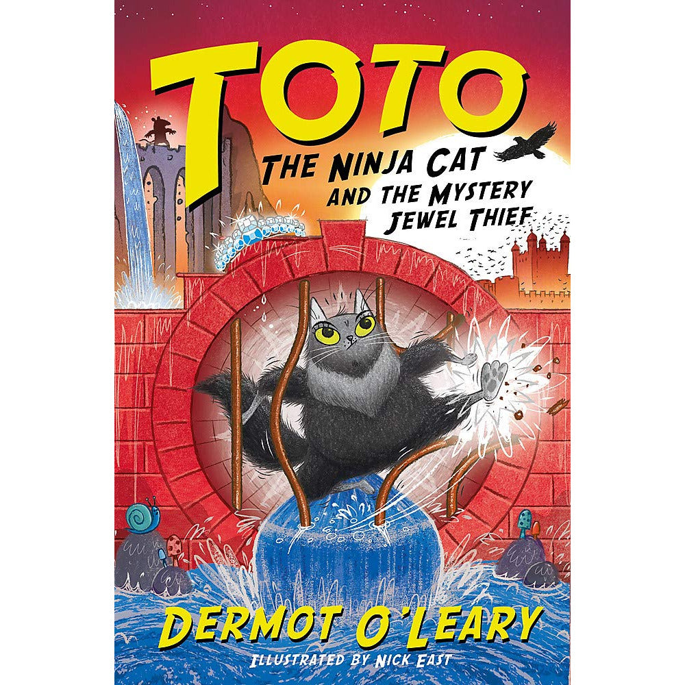 Toto the Ninja Cat and the Mystery Jewel Thief: Book 4, by Dermot O’Le