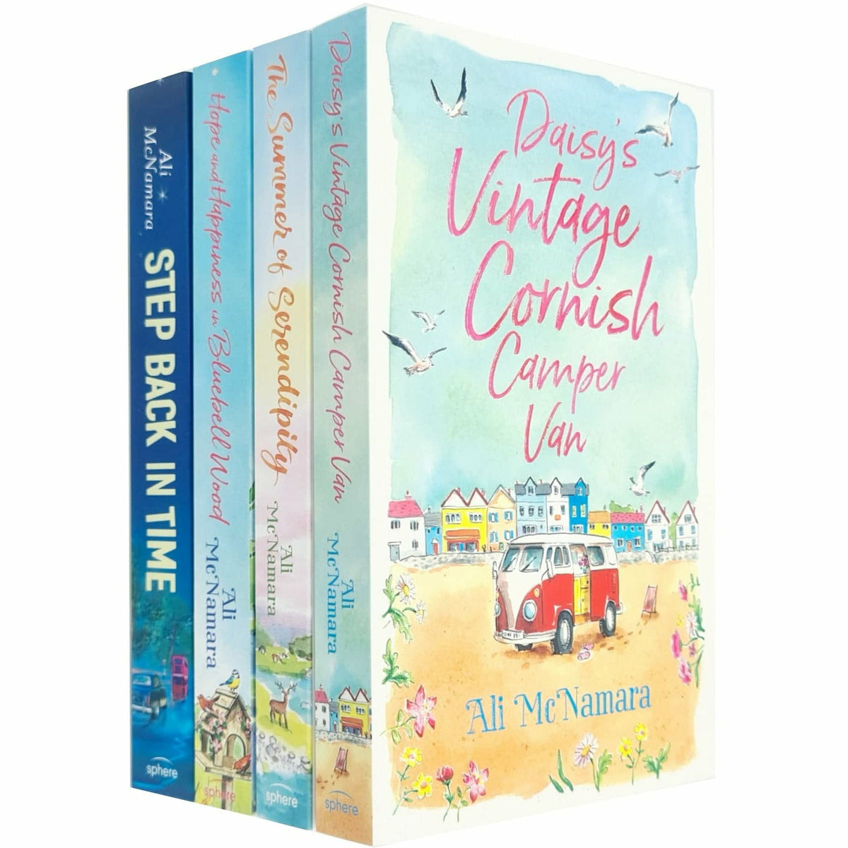 Ali McNamara Collection 4 Books Set (Daisy's Vintage Cornish Camper Va ...