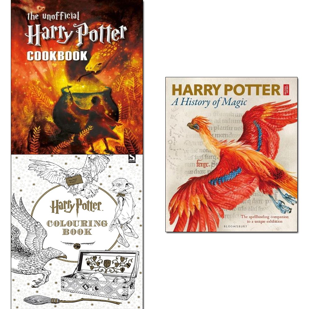 Harry Potter 3 Book Set A History Of Magic Mixed Format — The Book Bundle
