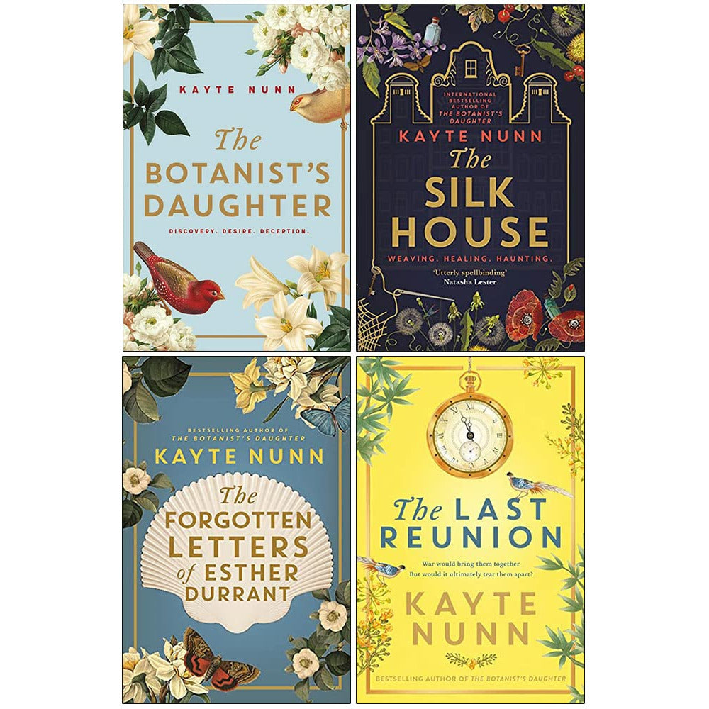 Kayte Nunn Collection 4 Books Set (The Botanist's Daughter, The Silk ...