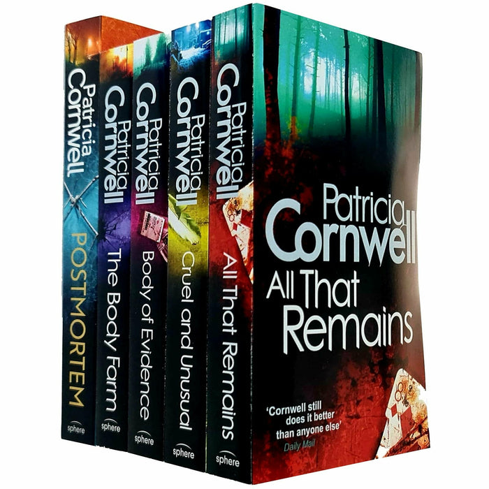 Kay Scarpetta Series 1-5 Collection 5 Books Set By Patricia Cornwell ...