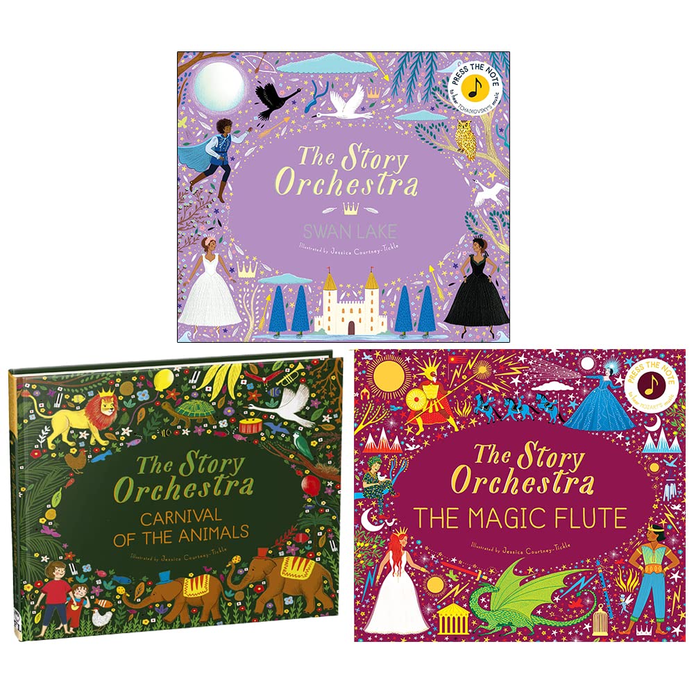 The Story Orchestra Collection 3 Books Set By Jessica Courtney Tickle ...