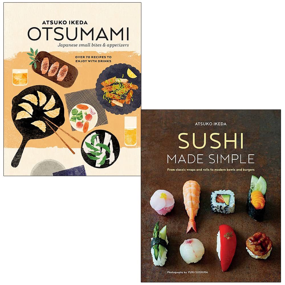 Atsuko Ikeda Collection 2 Books Set (Otsumami Japanese small bites & a ...
