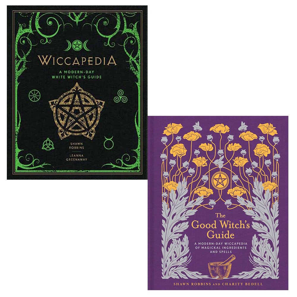 Wiccapedia The Good Witch's Guide 2 Book Set Hardcover Collection — The ...