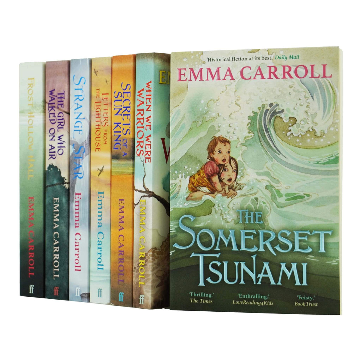Emma Carroll 7 Books Collection Set Letters From The Lighthouse, Frost ...