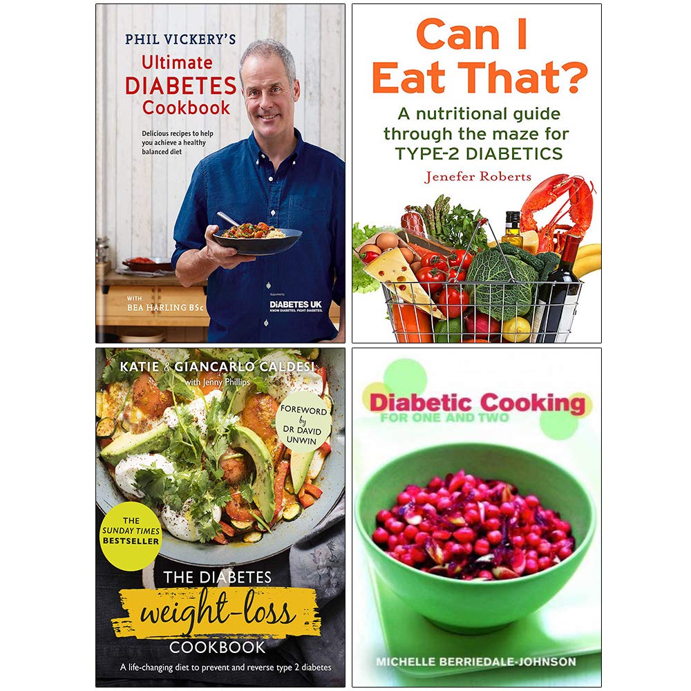 Ultimate Diabetes Cookbook Diabetic Cooking For One 4 Book Set — The ...